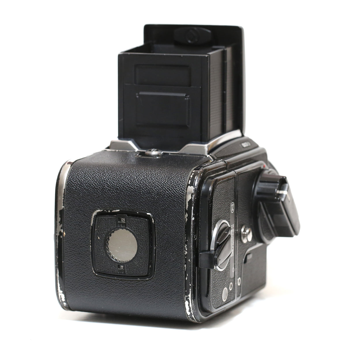 Hasselblad 503CX svart + CF 80/2,8 + A12 + tillbehör – Kamerastockholm